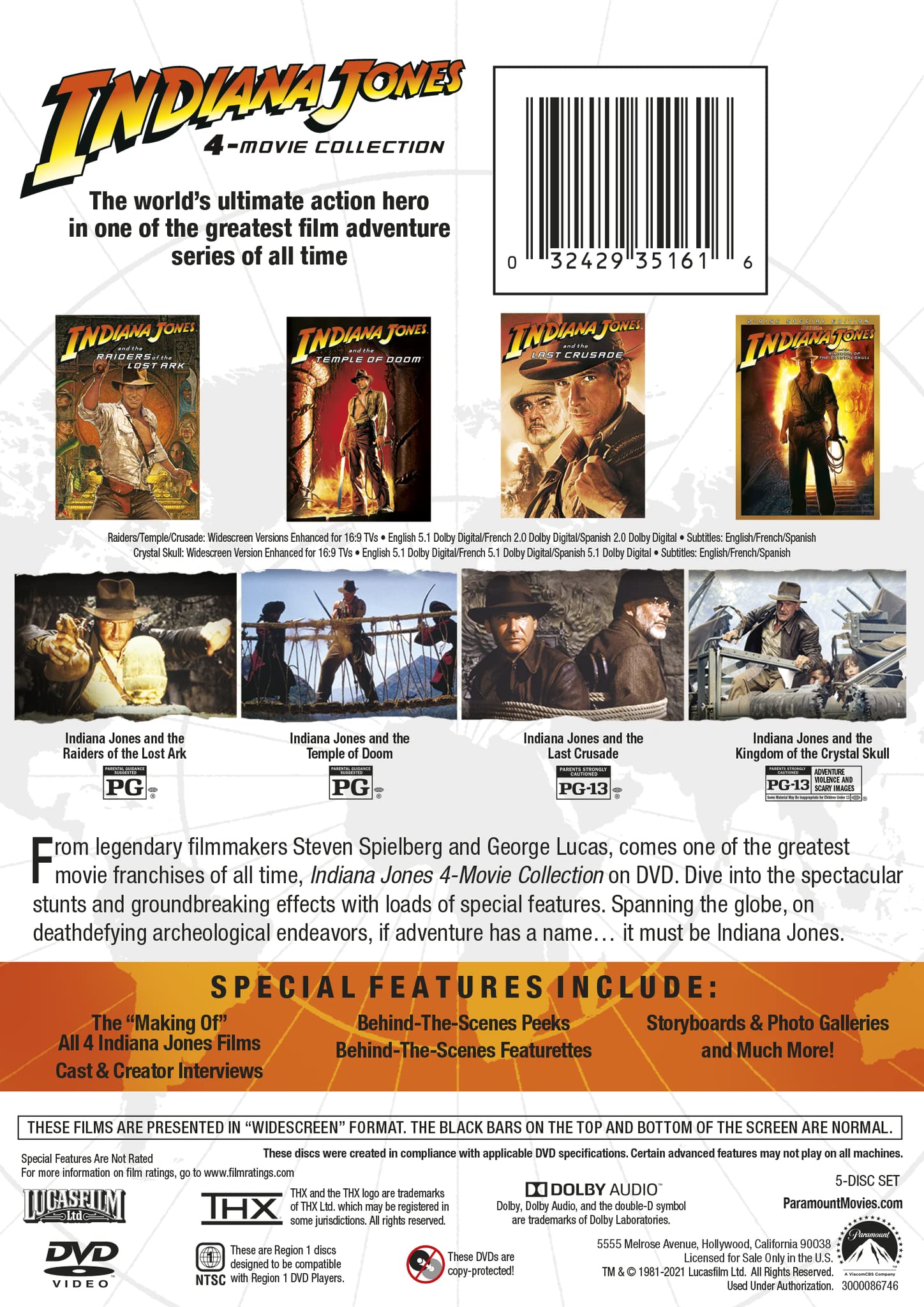 Indiana Jones 4-Movie Collection