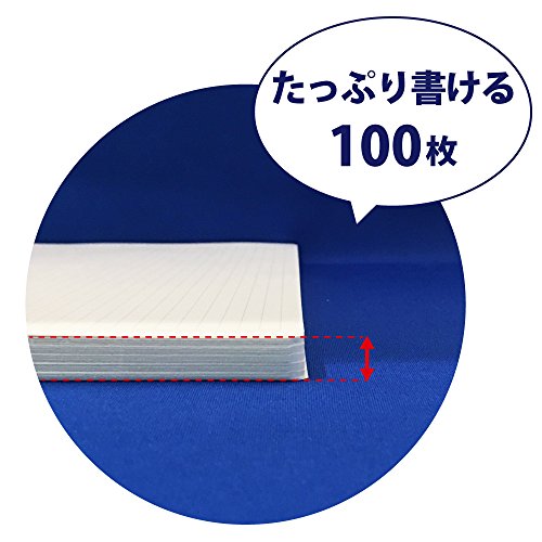 Kokuyo Campus Loose Leaf Paper for Binders, Business Type, Sarasara Smooth Writing, A4, 5mm Grid Ruled, 30 Holes, 100 Sheets, pH Neutral, Bleed Resistant, Japan Import (NO-G806S-5N)