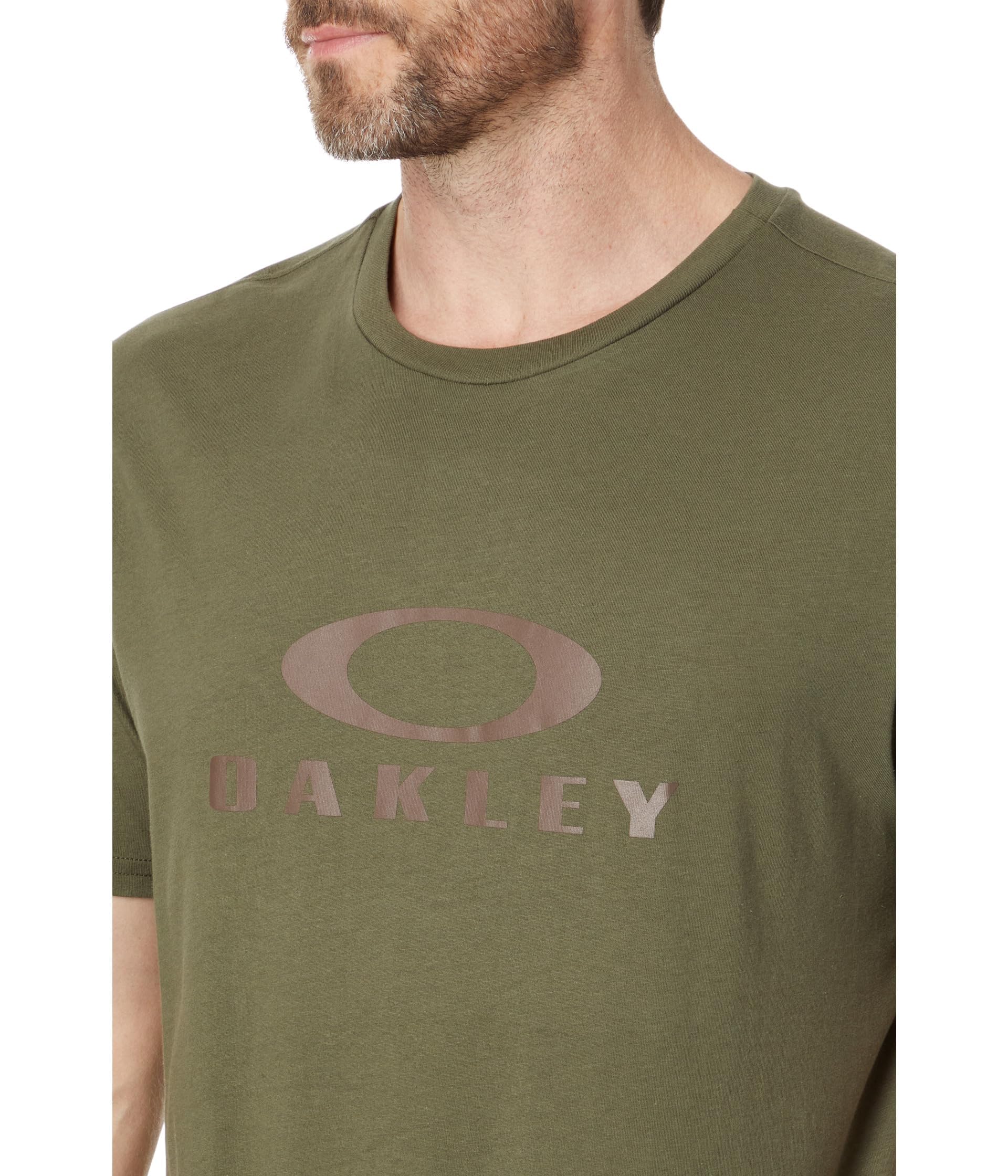 Oakley Men's O Bark 2.0 Short Sleeve Shirt, New Dark Brush/Carafe, Medium