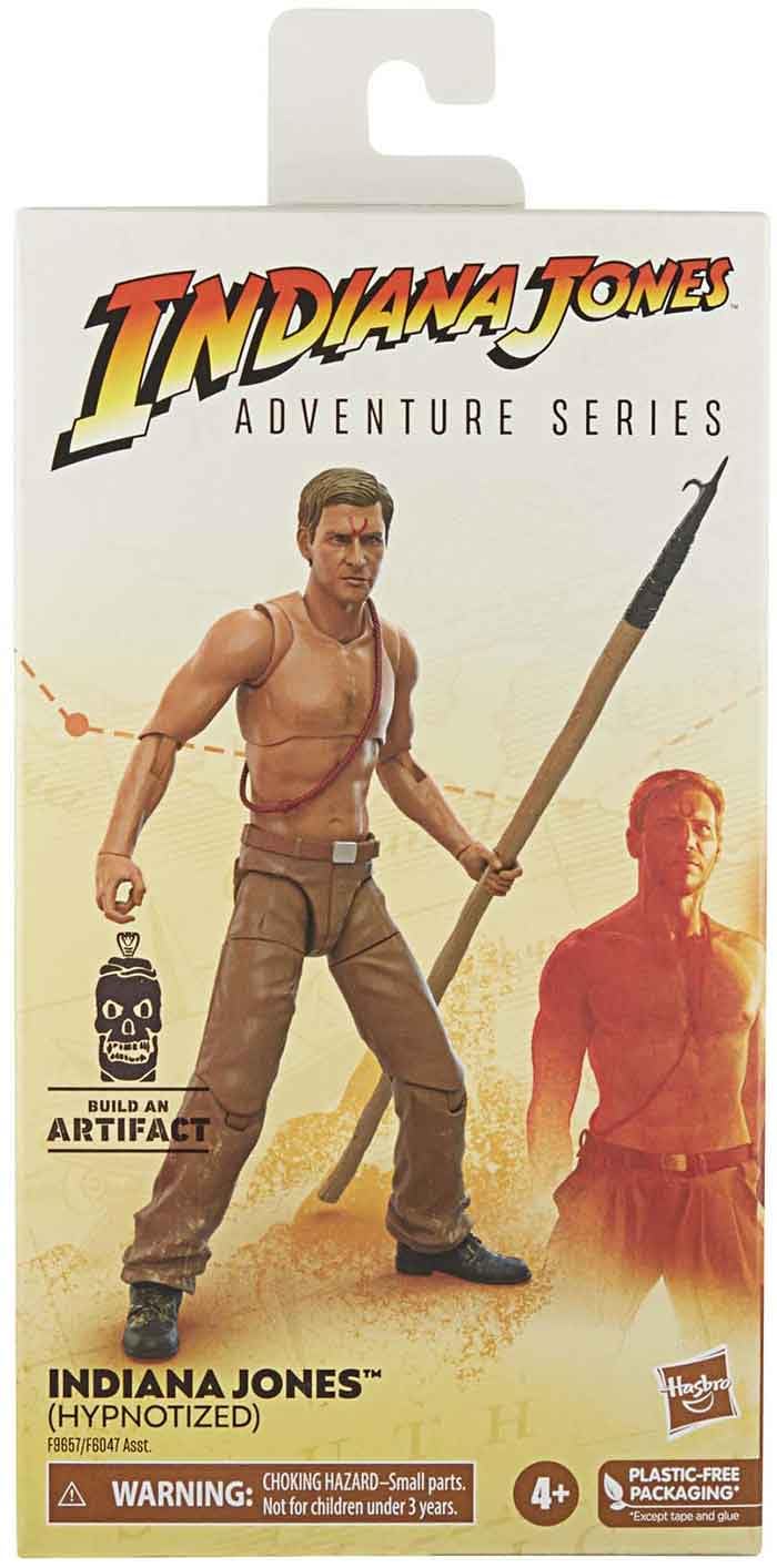 Indiana Jones and The Temple of Doom Adventure Series (Hypnotized) Action Figure, 6-inch Action Figures, Ages 4 and up