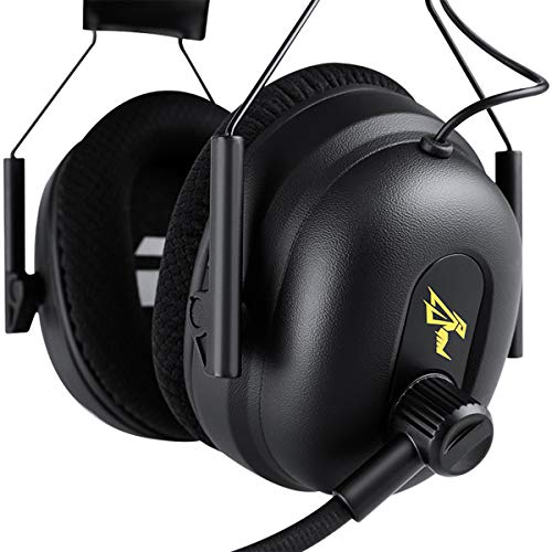 Vowor Over Ear Headphones 7.1 Surround Sound Gaming Headset Works with PC, PS4 PRO, Xbox One S,Cell Phone SOMIC Active Noise Canceling with Mic HI-FI USB Jack Game Earphones (G936N)