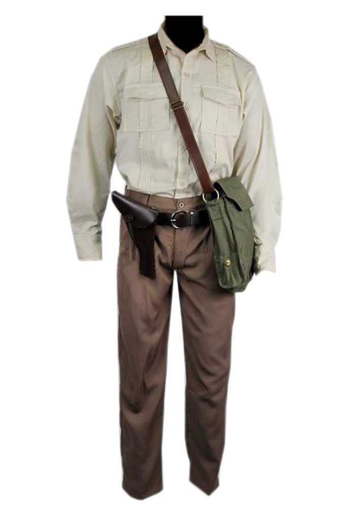 Indiana Jones Pants Safari Raiders Party Fancy Costume (XL)