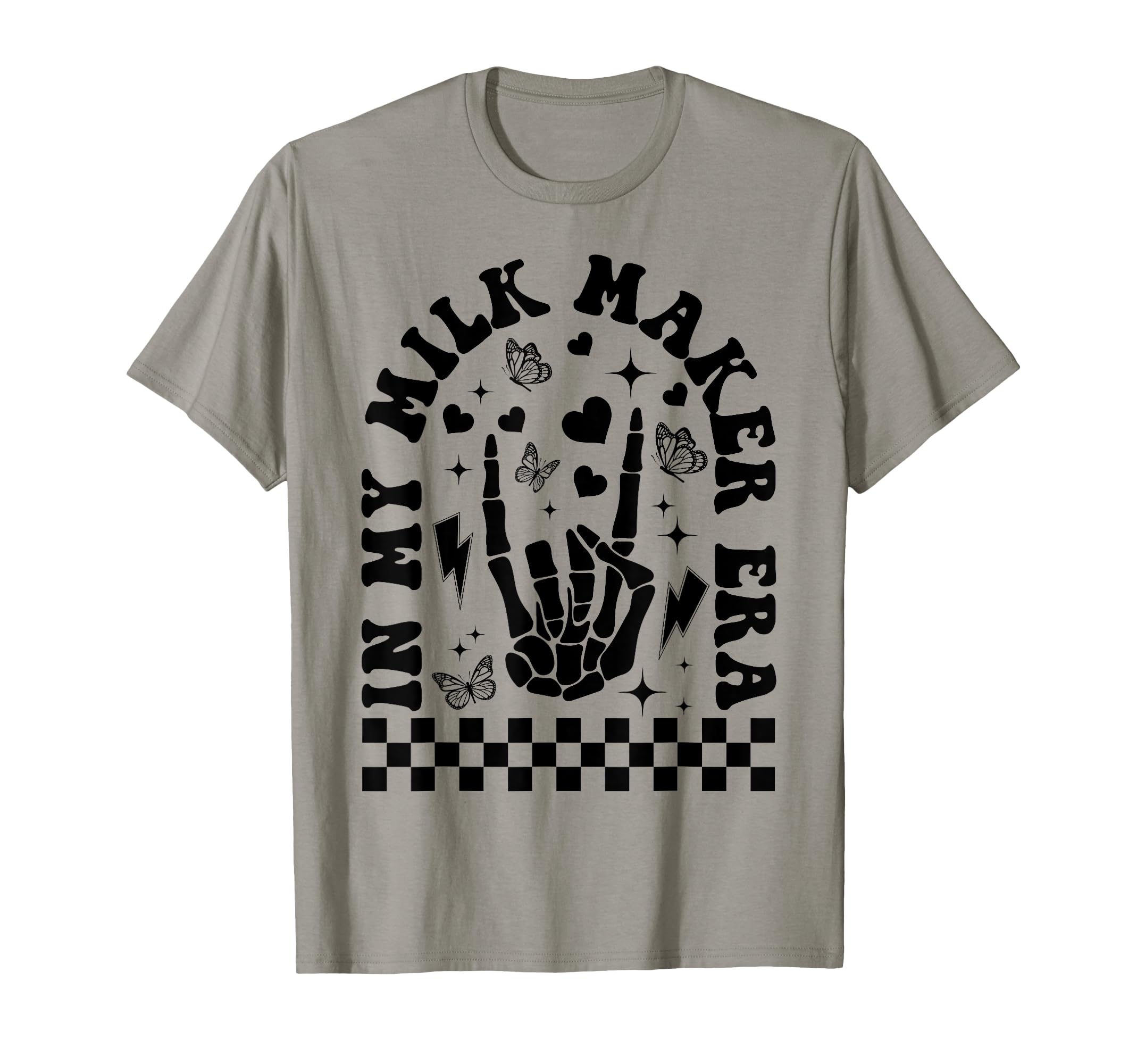 In My Milk Maker Era Skeleton Hand Funny Outfits T-Shirt