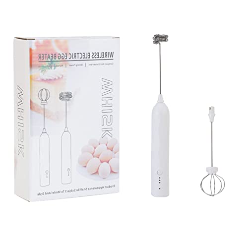 Milk Frother Hand-held Foam Maker Whisk Drink Mixer Mini Foamer For Lattes Cappuccinos Frappes Milk Hot Chocolate Milk Foam Maker For Coffee Electric Usb Rechargable