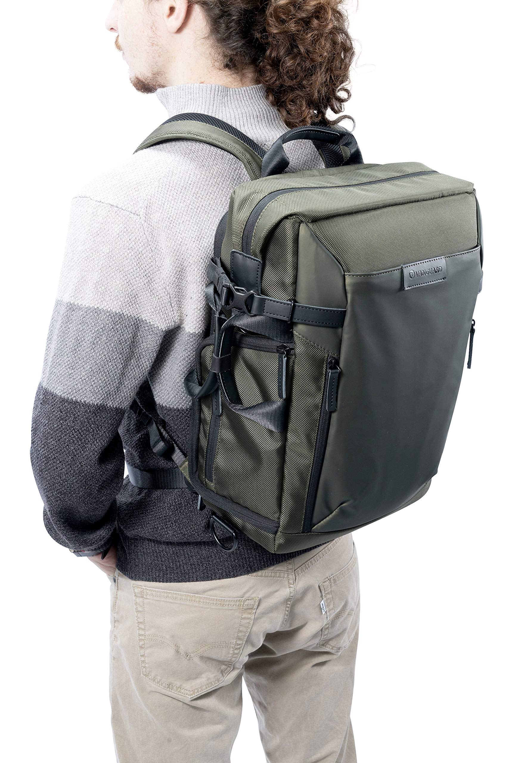 VANGUARD Camera Bag Shoulder 41, Green, Rucksack