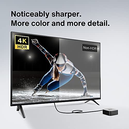 4K HDMI Cable 2 Pack/3.3ft, iVANKY HDMI 2.0 Cable with 18Gbps High Speed, 4K@60Hz HDR, 3D, 2160P, 1080P, Ethernet, HDCP 2.2, ARC, Compatible with MacBook Pro 2021 14/16 inch, UHD TV, PC, PS5/PS4, Xbox