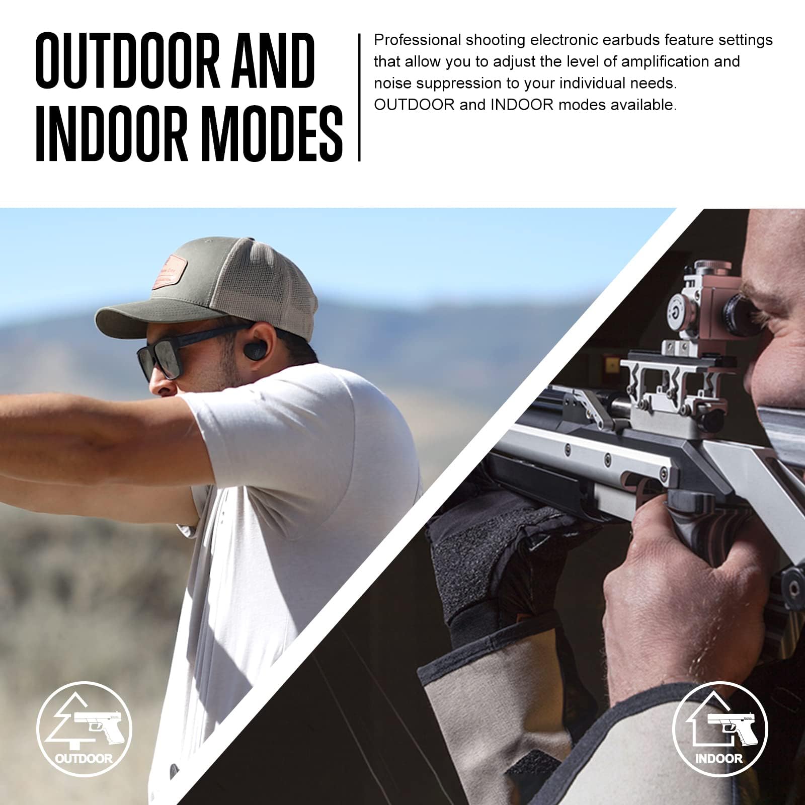 ACT FIRES Shooting Ear Protection Earbuds