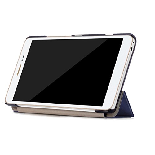 MNtech Sleep Folding Stand Leather Protective Case Cover For HUAWEI MediaPad T2 8 Pro 8inch (Blue)