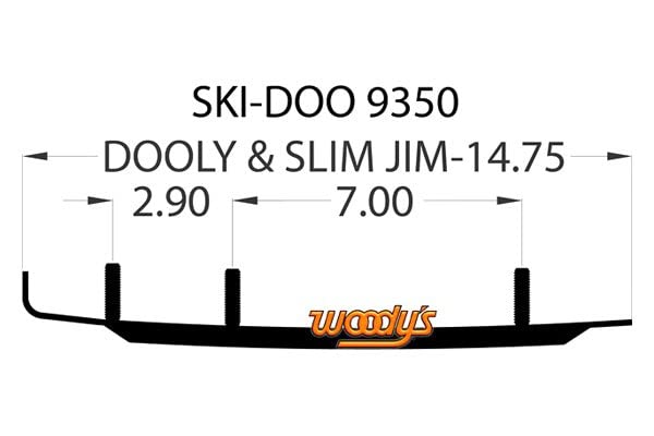 WOODYS (SPC) EA/SLIM JIM 6" CARBIDE SS6-9350