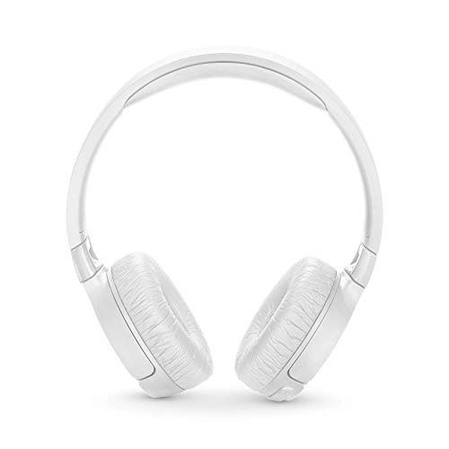 JBL TUNE 600BTNC - Noise Cancelling On-Ear Wireless Bluetooth Headphone - White (Renewed)