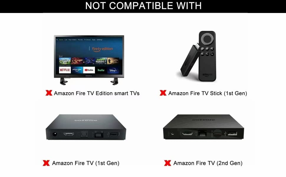 KONROBIN L5B83G Voice Replacement Remote Control (3rd Gen) Compatible with TV Controls,KONROBIN for Amazon Fire TV Stick (2nd Gen,3rd Gen,Lite,4K), Fire TV Cube (1st Gen and Later),Fire TV (3rd Gen)