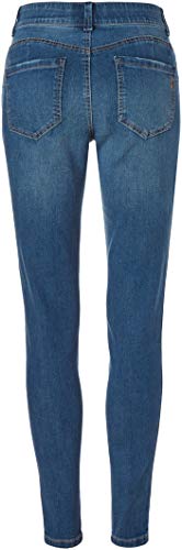 Vintage America Blues Women's F'ab Body Sculpt Skinny Full Length Denim Jean, Wisp, 4