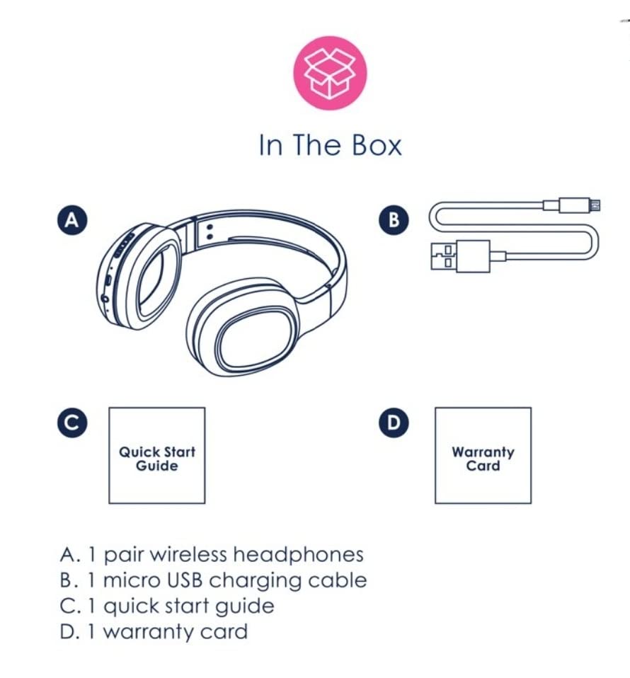 Packed Party Wireless Bluetooth Headphones (Leopard Print)