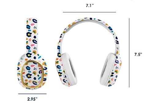 Packed Party Wireless Bluetooth Headphones (Leopard Print)