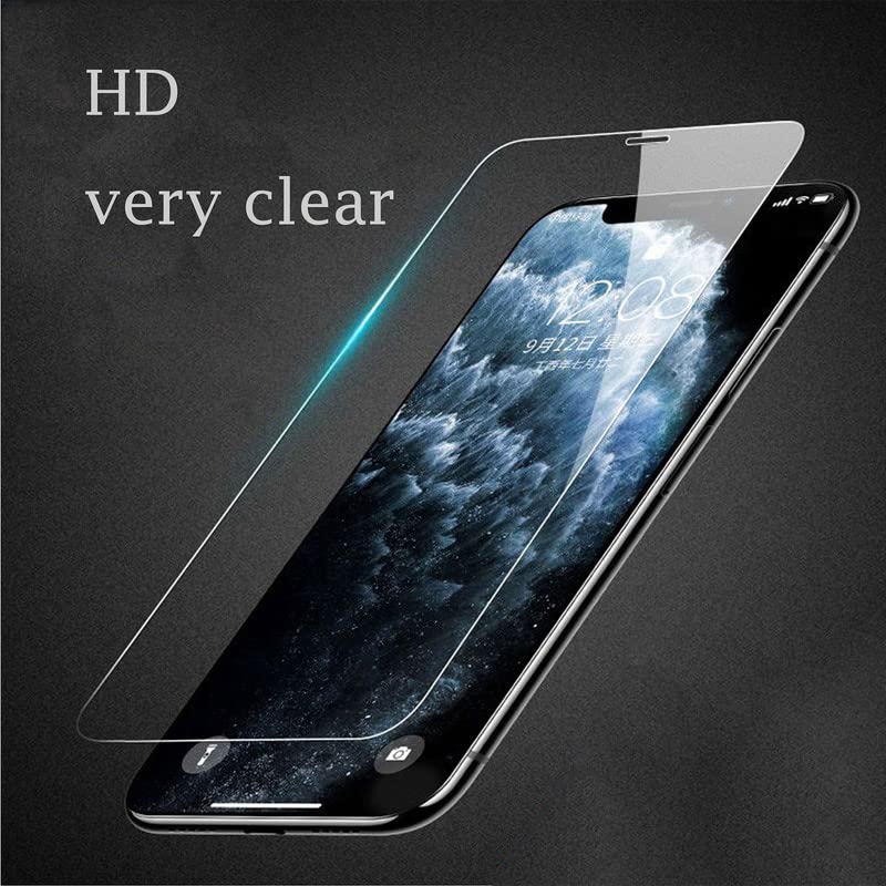 AQGG 5 Pack Screen Protector for Huawei P60 Pro 6.67 inch, 9H Hardness - HD - 2.5D Edge - Bubble Free - Screen Scratch Resistant Protective Film Tempered Glass for