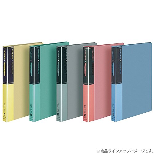 Kokuyo S & T clear book toughness fixed A4 length 40P yellow (japan import)