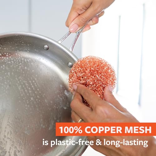 Full Circle Lucky Scrubber - Copper Scrubbers - Set of 3