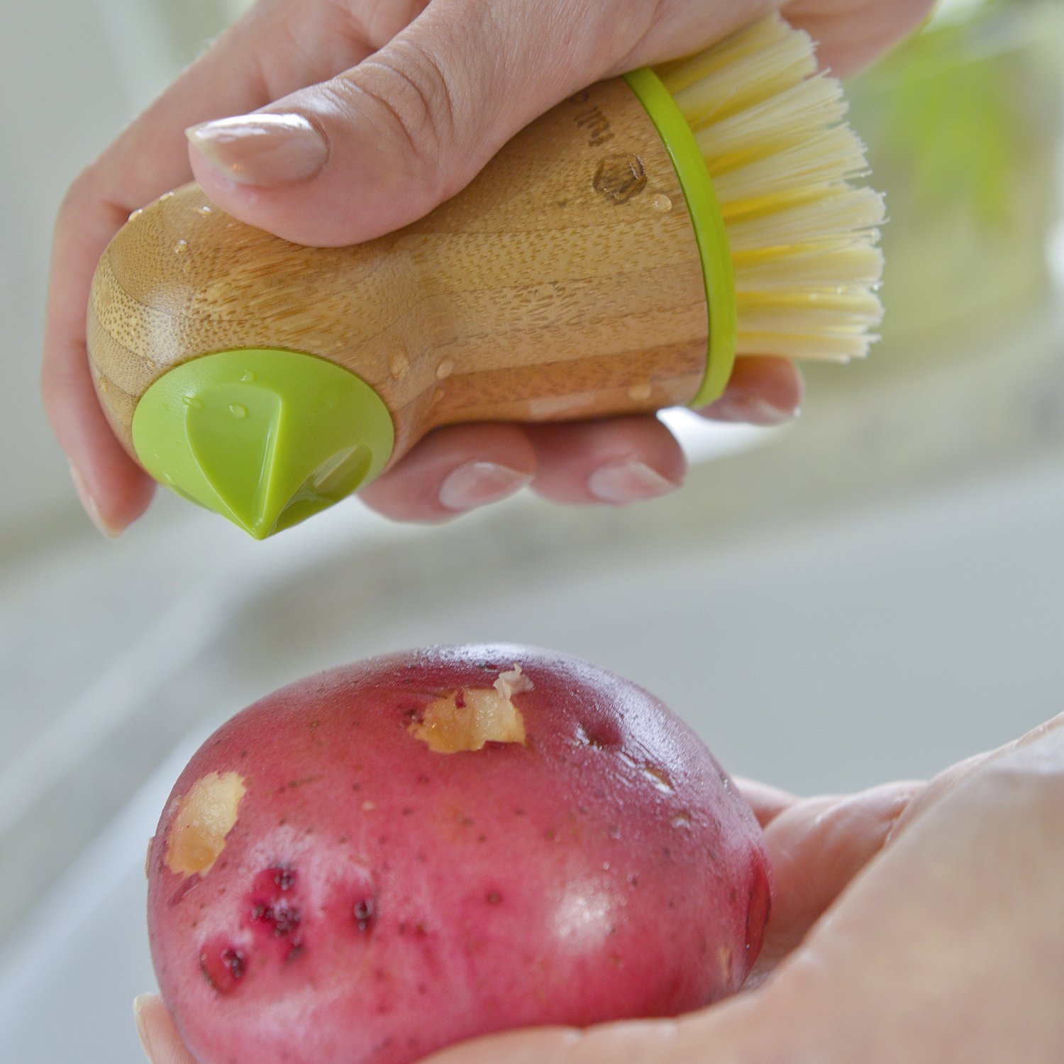 Tater Mate Potato Brush with Eye Remover