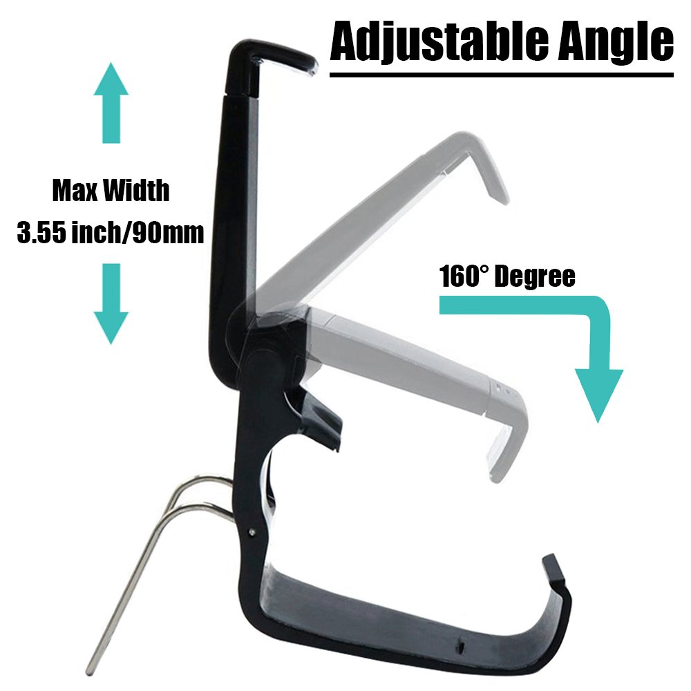 TPFOON Foldable Mobile Phone Holder Clip for Xbox One Controller, Cellphone Clamp Mount Compatible with Xbox One S, Xbox One X, Steelseries Nimbus, iPhone/Samsung/Sony/LG/Huawei