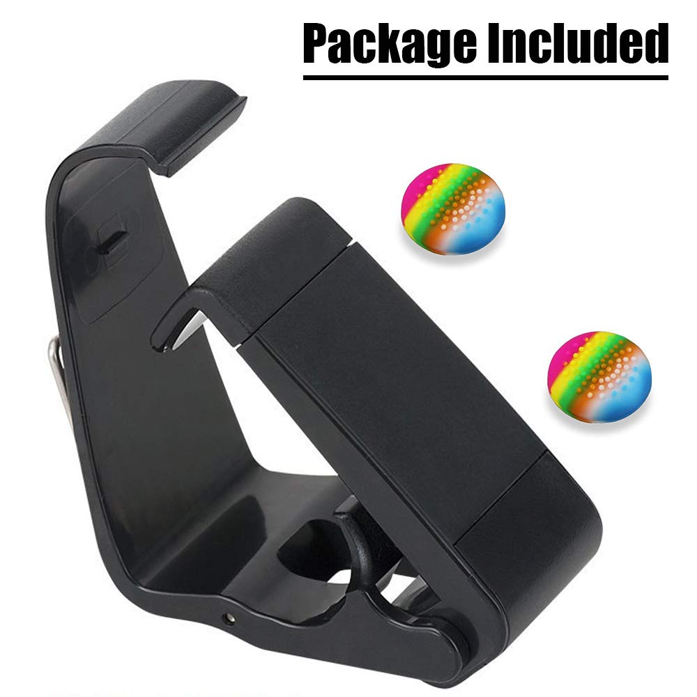 TPFOON Foldable Mobile Phone Holder Clip for Xbox One Controller, Cellphone Clamp Mount Compatible with Xbox One S, Xbox One X, Steelseries Nimbus, iPhone/Samsung/Sony/LG/Huawei