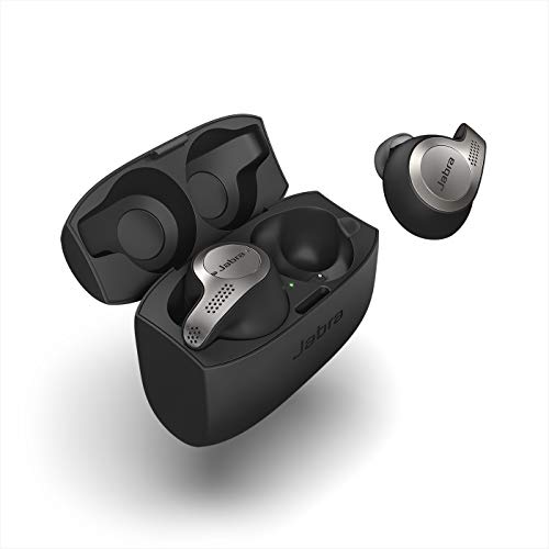 Jabra Evolve 65t True Wireless Bluetooth Earbuds, UC Optimized β Superior Call Quality and Connectivity β Passive Noise Cancelling Earbuds with up to 15 hours of Battery Life with Charging Case