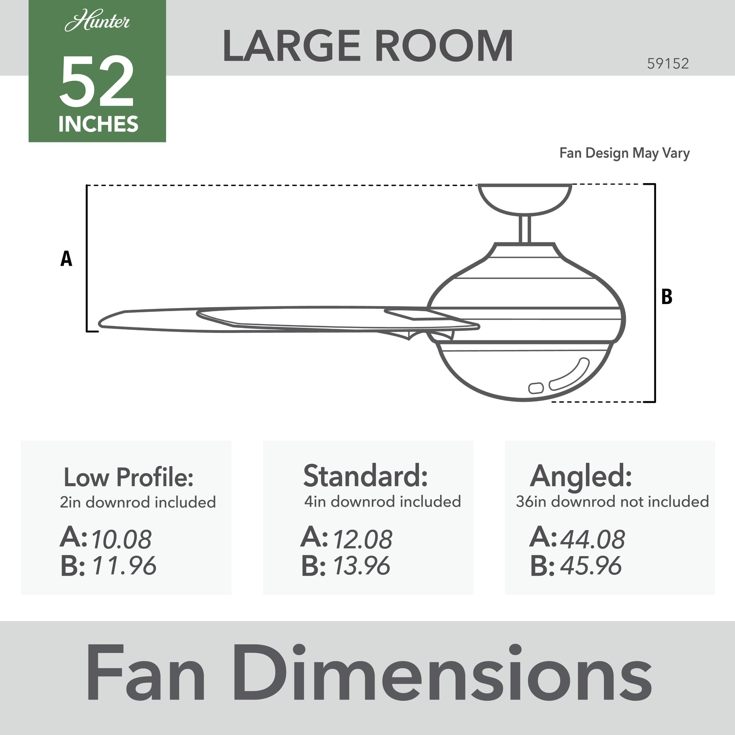 Casablanca Wisp Indoor Ceiling Fan with LED Light and Remote Control
