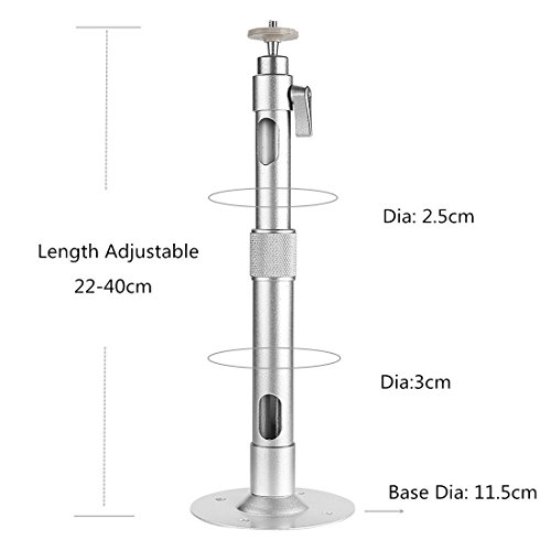 ASSOME Projector Ceiling Mount, Projector Stand, Universal Extendable Video Projector Wall Mount Bracket with Adjustable Height, 3 Screw Model
