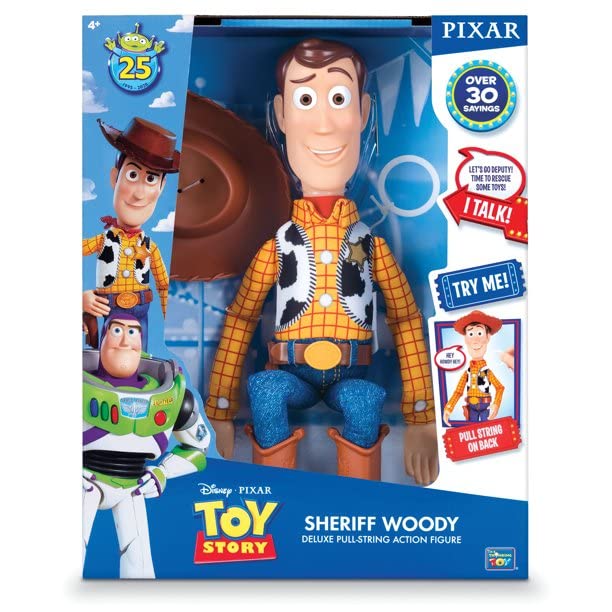 Sheriff Woody Deluxe Pull-String Action Fogure