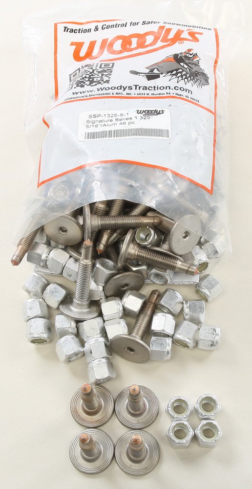 Woodys 18-3124-48 Signature Series Stainless Steel Studs 1.325" 48/Pk