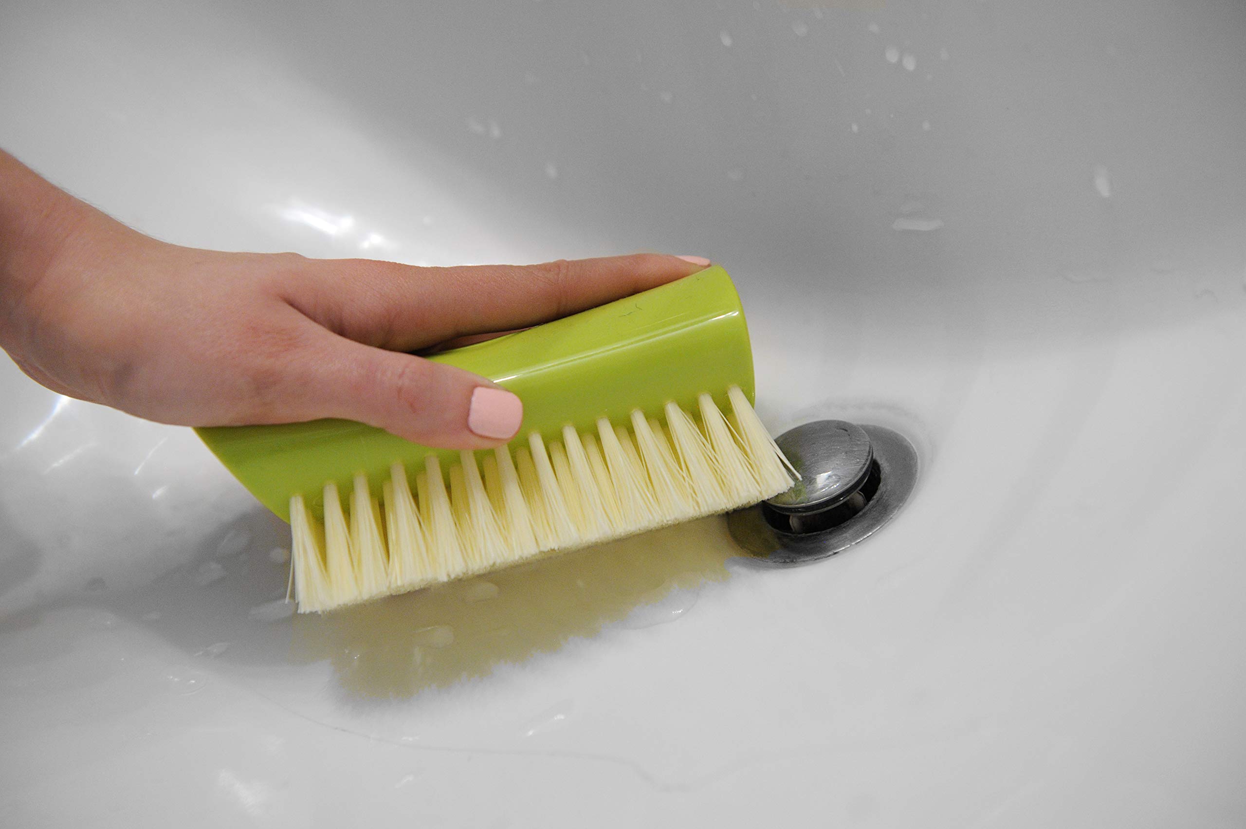 Full Circle Lean & Mean Household Scrub Brush, Green