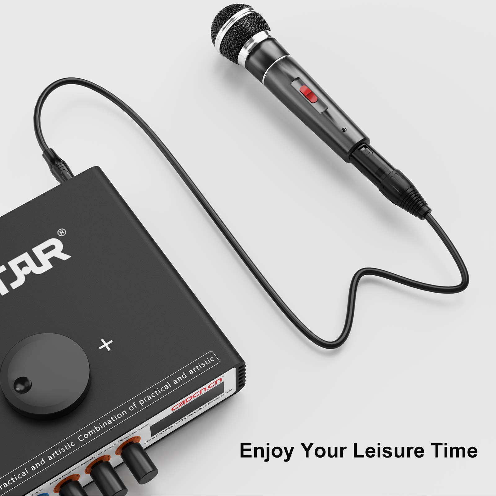 CableCreation 3.5mm to XLR 2 Pack, 6 Feet 3.5mm (1/8 Inch) TRS Stereo Male to XLR Male Cable Compatible with iPhone, iPod, Tablet, Laptop and More, Black