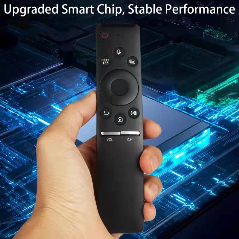 New BN59-01298G BN59-01298H Voice Remote Control Compatible with Samsung QLED TV Q6 Q7 Q8 Series Replacement Controller with Batteries