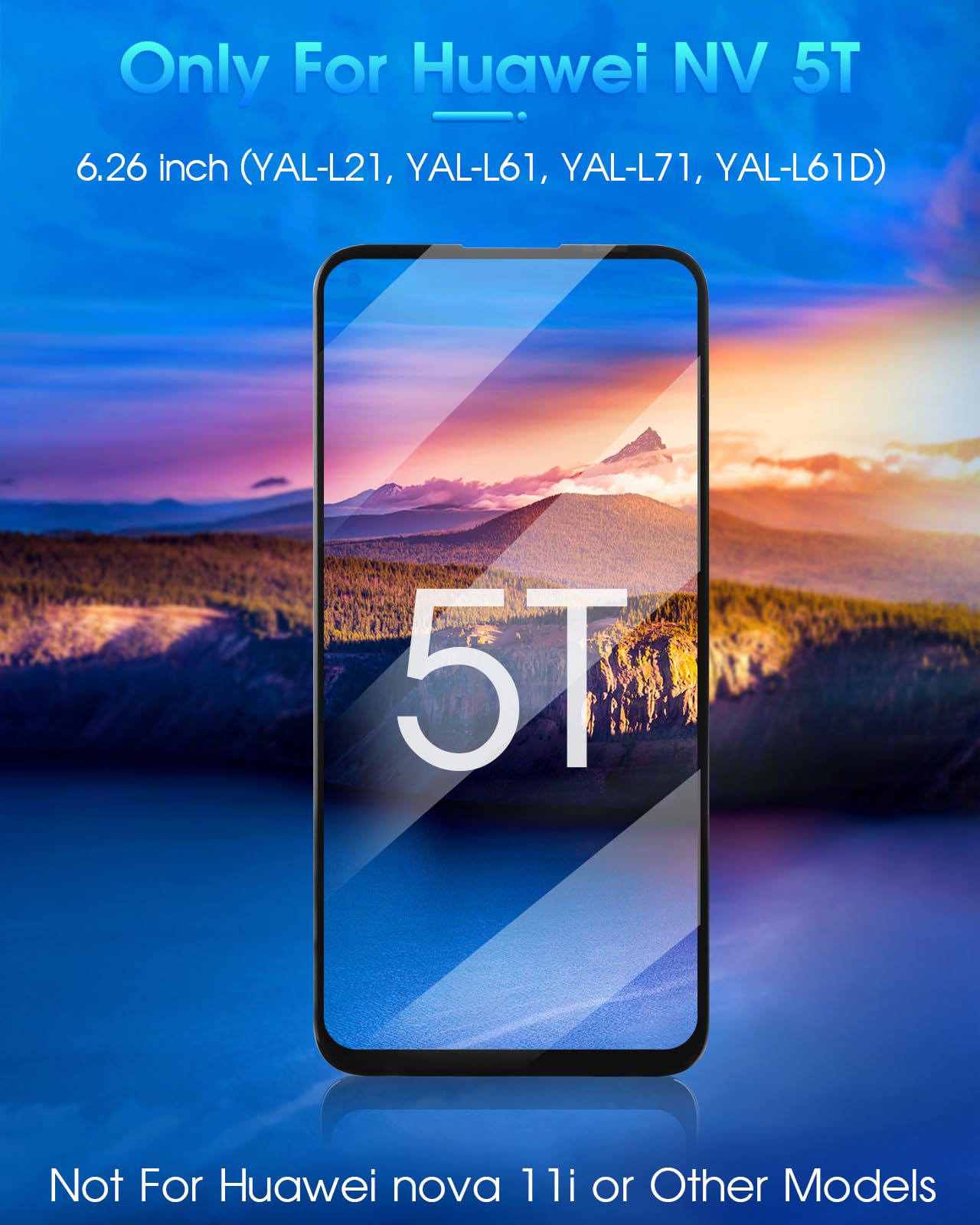 for Huawei Nova 5T LCD Display for Huawei Honor 20 Pro/Honor 20 / Honor 20s 2019 YAL-L21 LCD Screen Replacement Touch Screen Digitizer Full Assembly with Repair Kits
