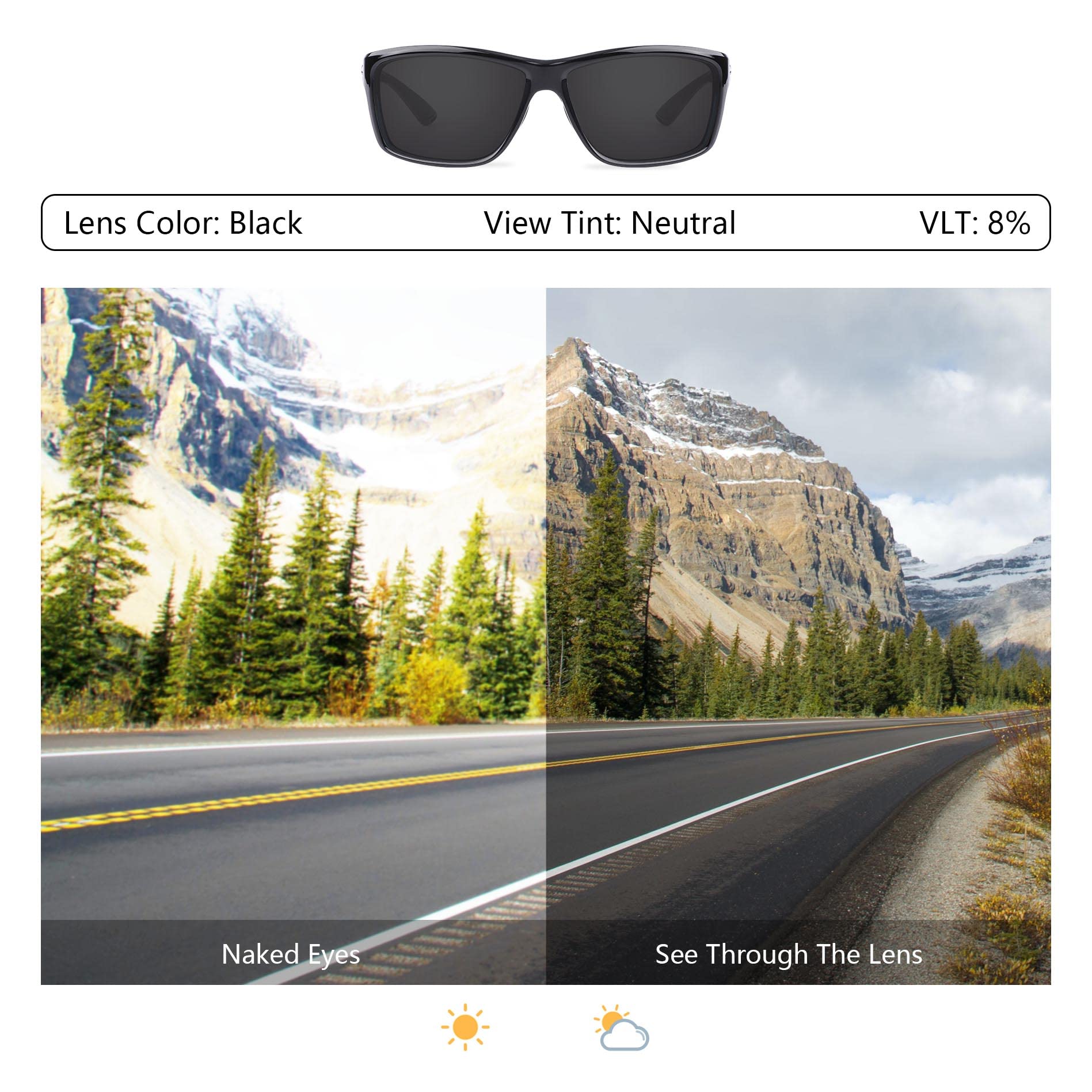 Bowyer POLARIZED Replacement Lenses for Oakley TwoFace OO9189 Sunglasses - Black