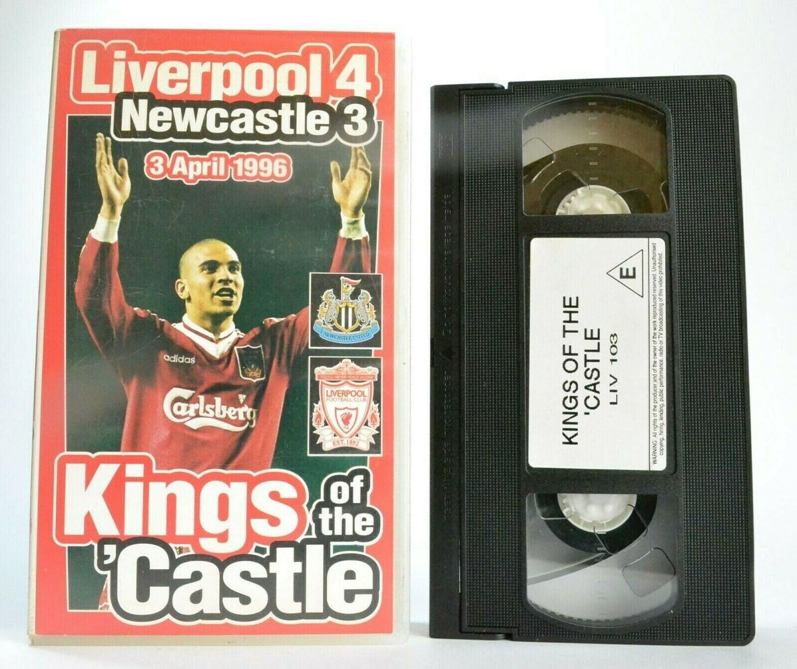Kings Of The 'Castle [Liverpool Vs Newcastle] - [1996] - Football - Sports - VHS