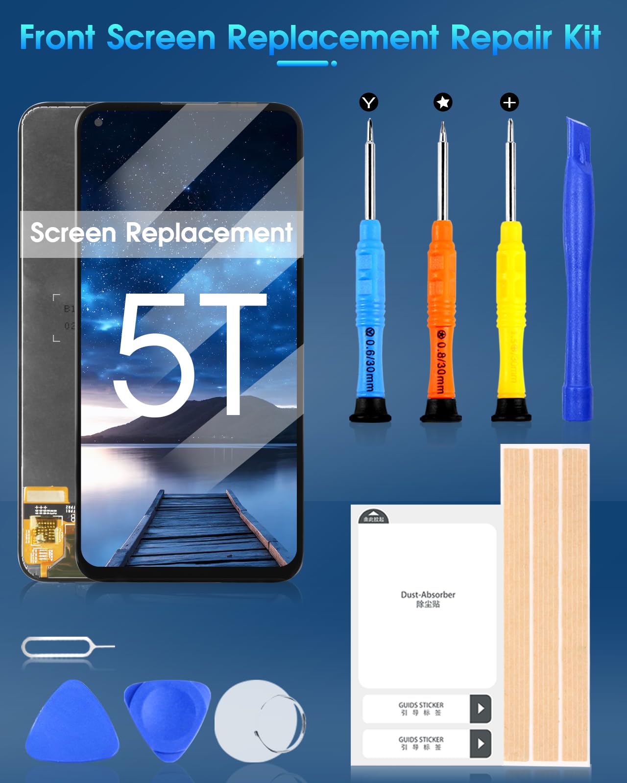 for Huawei Nova 5T LCD Display for Huawei Honor 20 Pro/Honor 20 / Honor 20s 2019 YAL-L21 LCD Screen Replacement Touch Screen Digitizer Full Assembly with Repair Kits