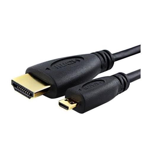 Synergy Digital HDMI Cable Compatible With Nikon COOLPIX B500 Digital Camera AV / HDMI Cable 5 Foot High Definition Micro HDMI (Type D) To HDMI (Type A) Cable