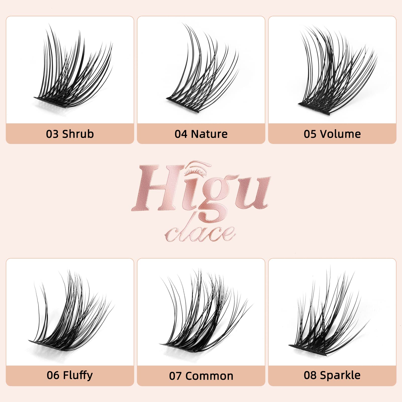 72 Pcs Lash Clusters DIY Eyelash Extension C Curl 14mm Wide Stem Cluster Lashes Individual Lashes Cluster Lashes Wisps Reusable Professional Makeup for Self-application (Volume R-05 C 14mm)