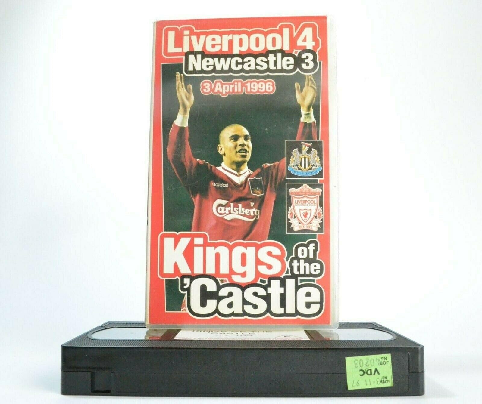 Kings Of The 'Castle [Liverpool Vs Newcastle] - [1996] - Football - Sports - VHS