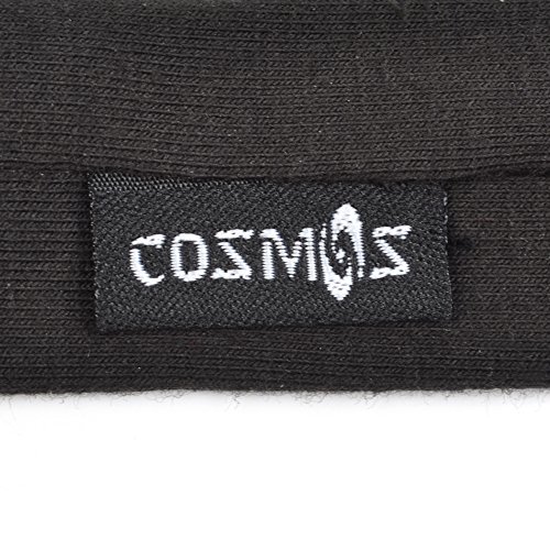 Cosmos Pack of 2 Black Soft Cotton Headset Cover/protector/sleeve for Lg Tone + Hbs-730 Stereo Wireless Bluetooth Headphone