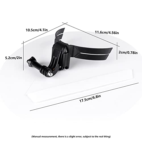 Helmet Chin Mount Motorcycle Helmet Strap Bracket Sports Camera Riding Fixing Accessory for 9/8/7/6/5 Helmet Chin Mount Action Camera Accessories