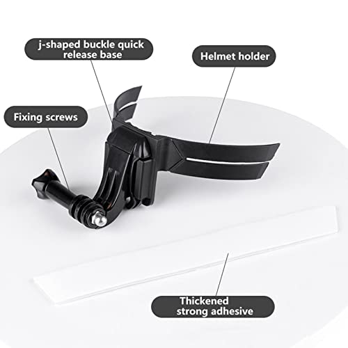 Helmet Chin Mount Motorcycle Helmet Strap Bracket Sports Camera Riding Fixing Accessory for 9/8/7/6/5 Helmet Chin Mount Action Camera Accessories