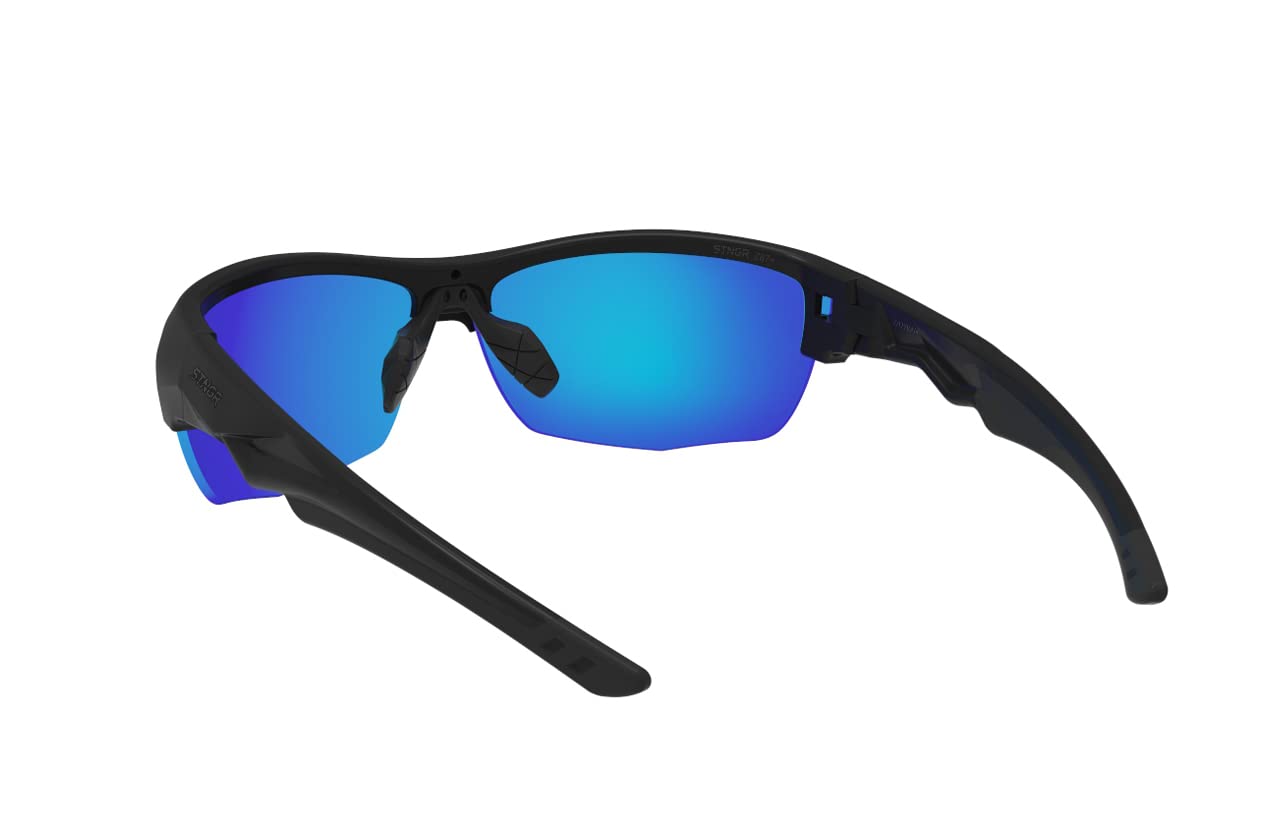 Hi Speed Ballistic Sunglasses (Blue Mirror)