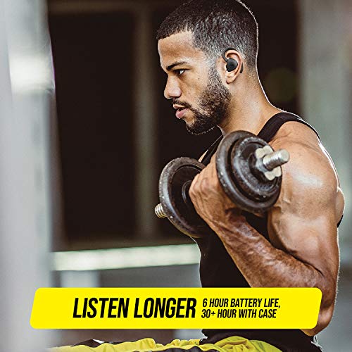 Jam True Wireless Athlete Sweat Resistant Wireless Earbuds, White