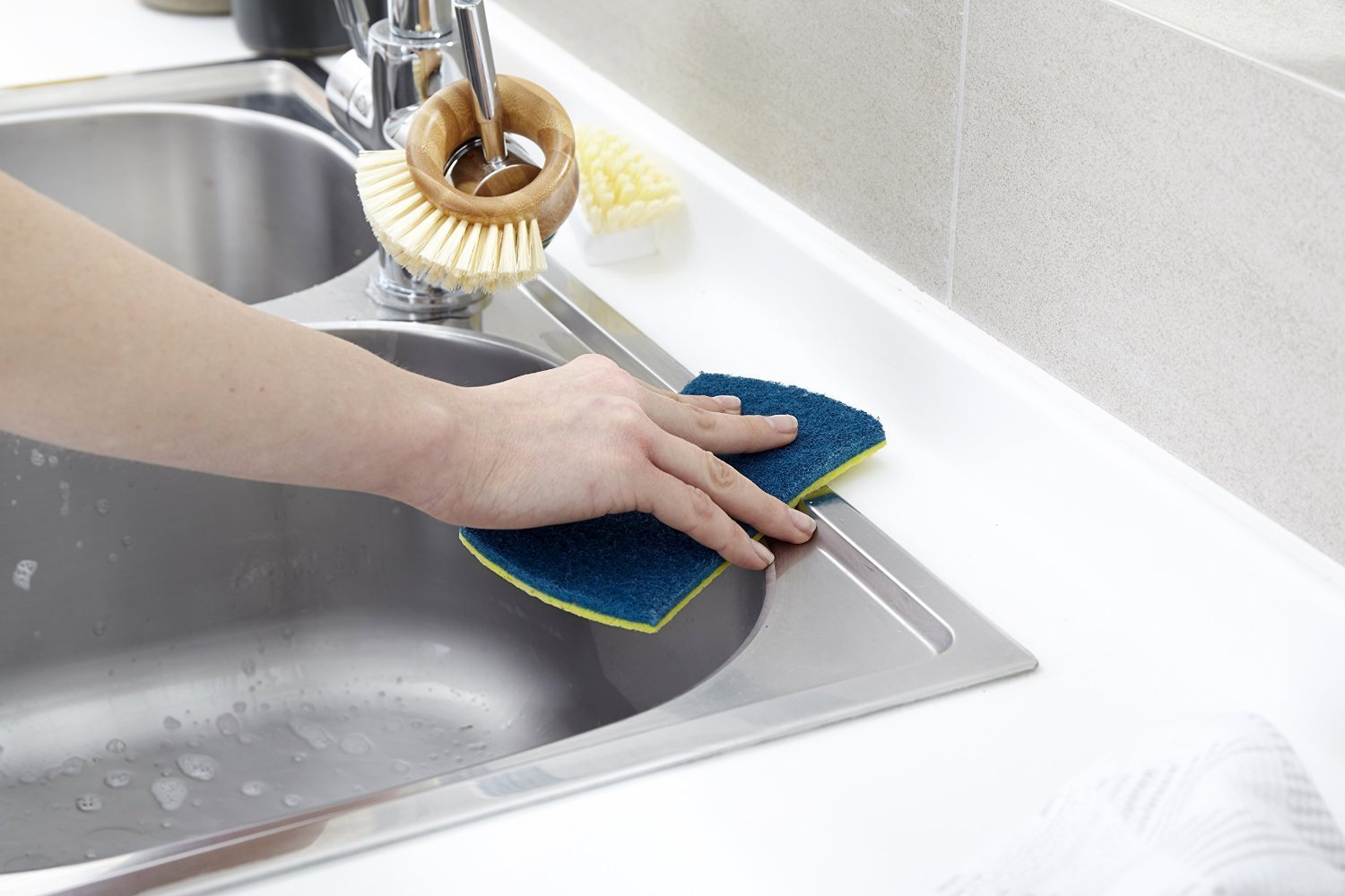 Full Circle Stretch Counter Scrubbers, Set of 4