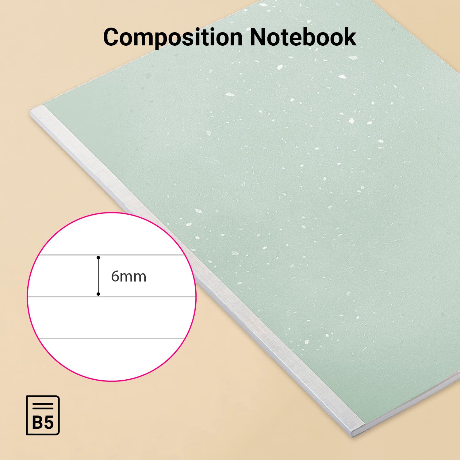 KOKUYO Me Fragile Mint Collection, Back to School Supply Set, School Supply Kit Back to School Essentials, 10 Pieces