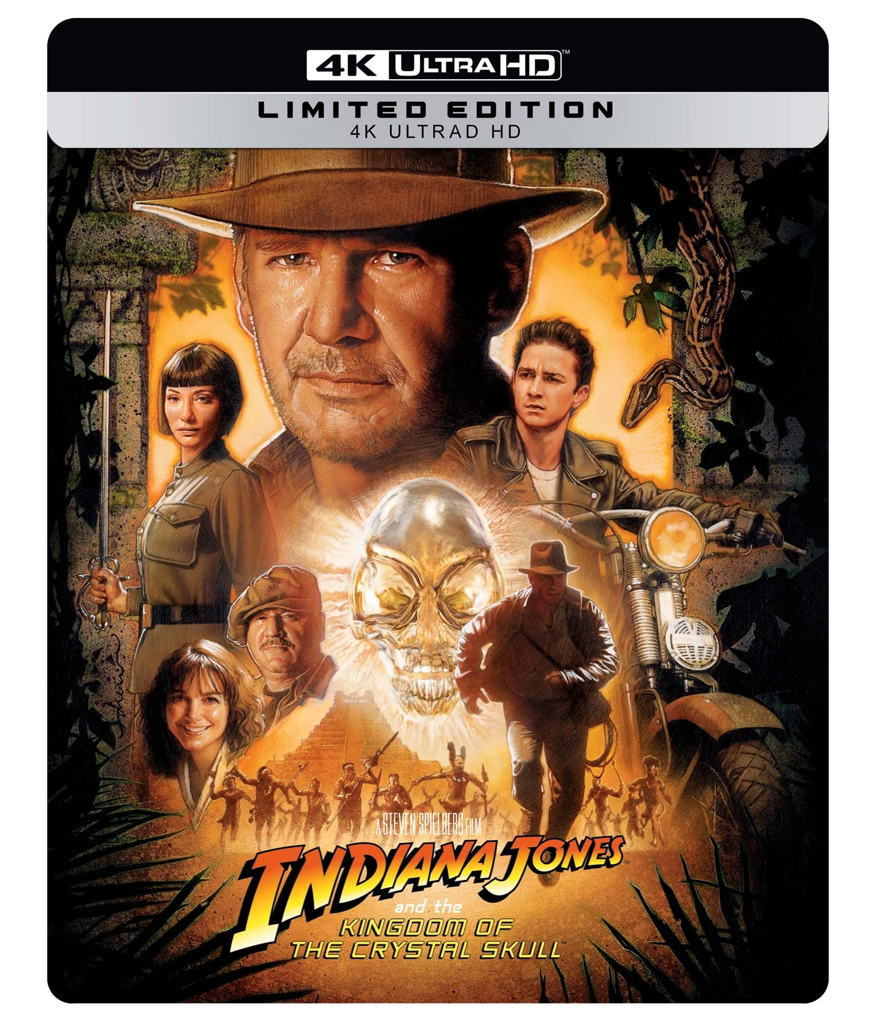Indiana Jones and the Crystal Skull Limited Edition Steelbook