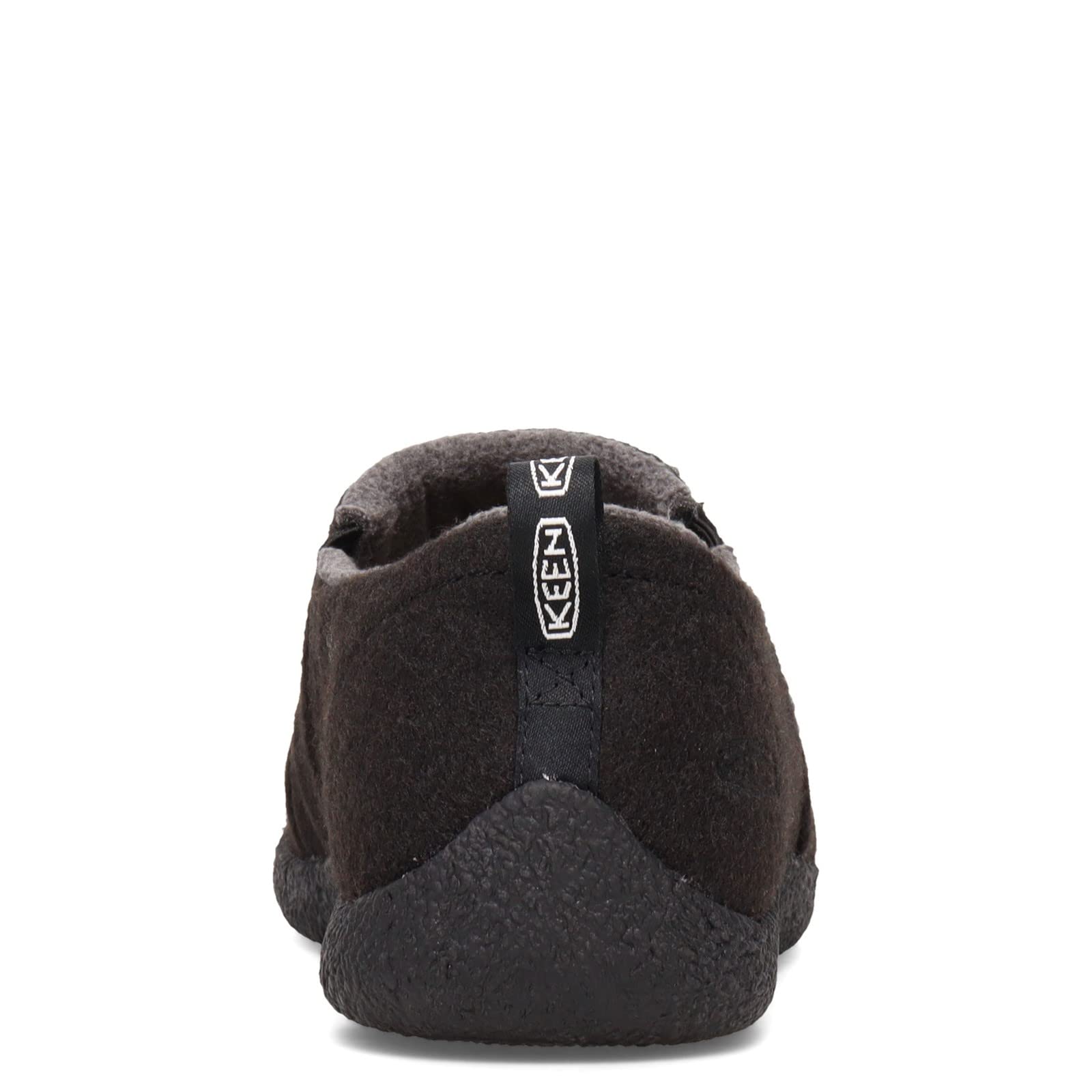 KEEN Men's Howser 2 Casual Comfortable Durable Slippers, Black Felt/Black, 12