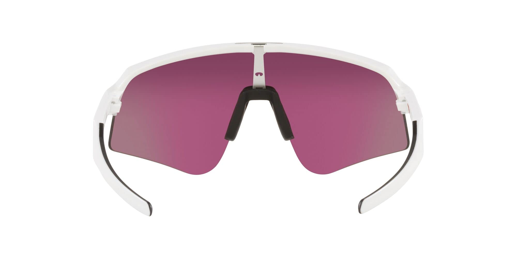 Oakley Men's Oo9465 Sutro Lite Sweep Rectangular Sunglasses, Matte White/Prizm Road Jade, 39 mm
