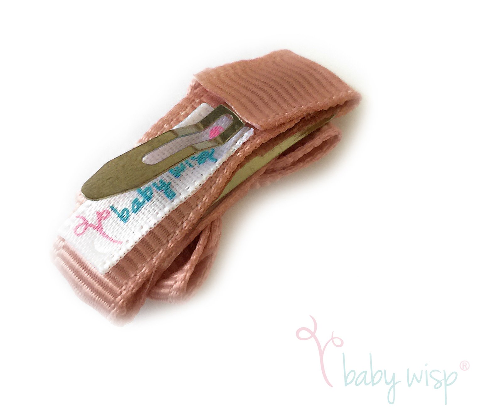Baby Wisp 5 Tiny Tuxedo Hair Bows Baby Girls Toddlers - Macaroon Gift Set